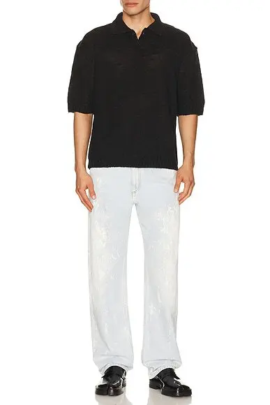 MAISON MARGIELA Short Sleeve Polo Shirt
