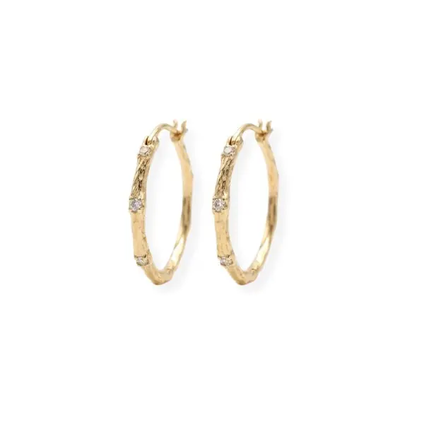 MARTINA ROZENBERG SMIRA JEWELRY Pedra Earrings - Gold