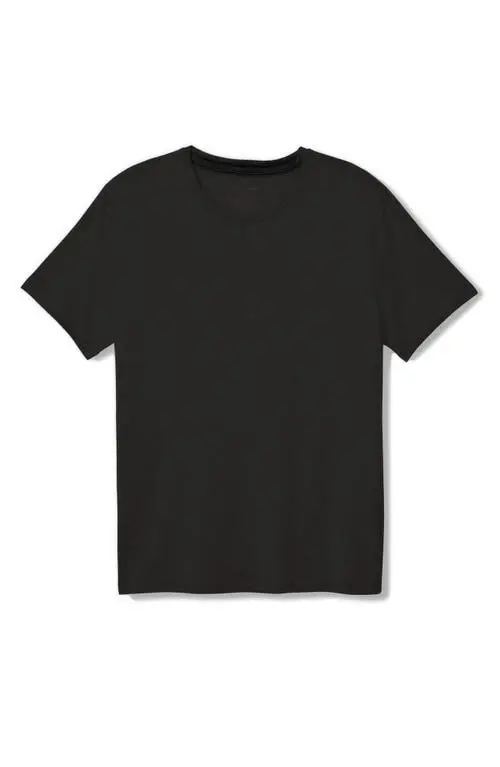 Tommy John Second Skin Crewneck T-shirt - Black