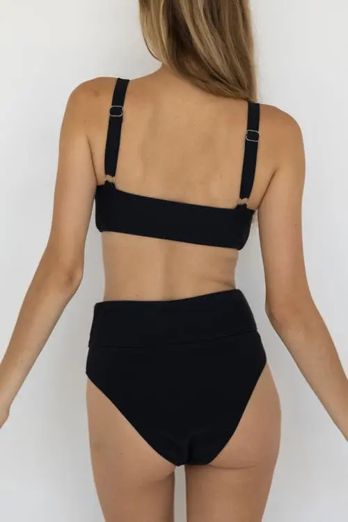 Geode Swimwear Bali V-neck Bikini Top