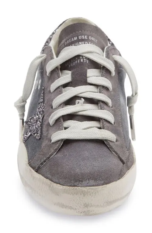 GOLDEN GOOSE Super-star Low Top Sneaker - Grey