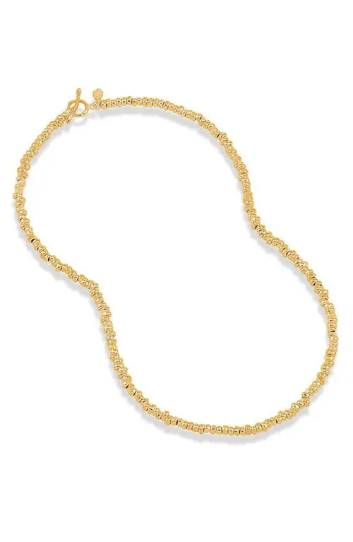 DOWER & HALL Signature Small Nugget Necklace - Yellow Gold Vermeil