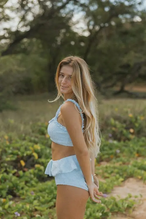 Geode Swimwear Azure Bikini Top