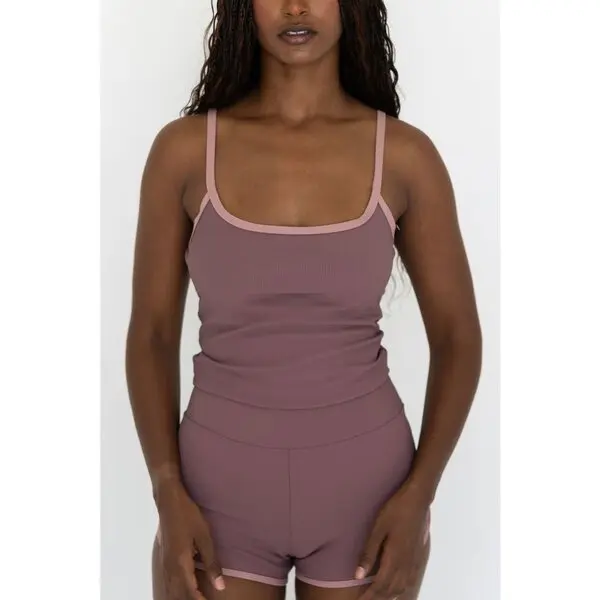 Geode Swimwear Topanga Long Sleeve Rashguard Swim Top - Blue