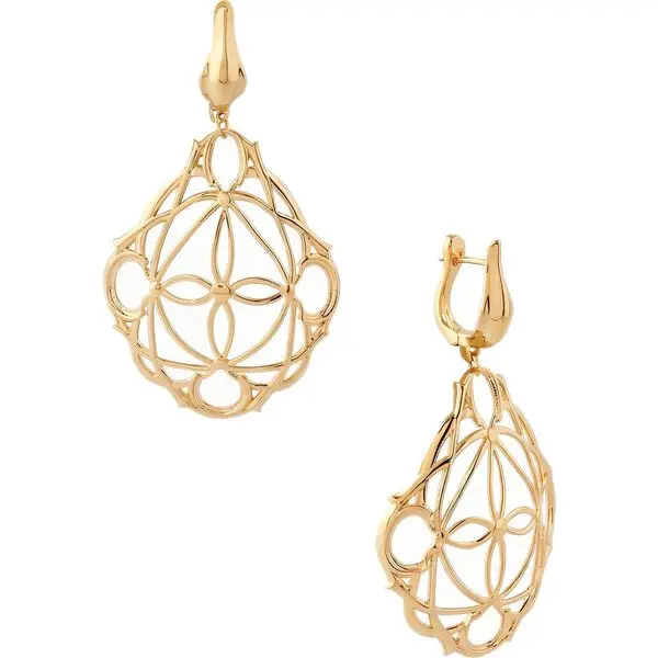 ASTOR & ORION Simi Filigree Drop Earrings - Gold