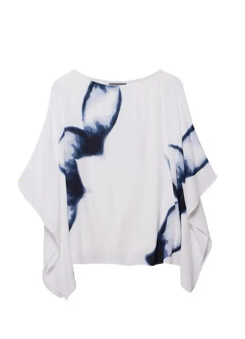Mint Velvet Printed Batwing Top