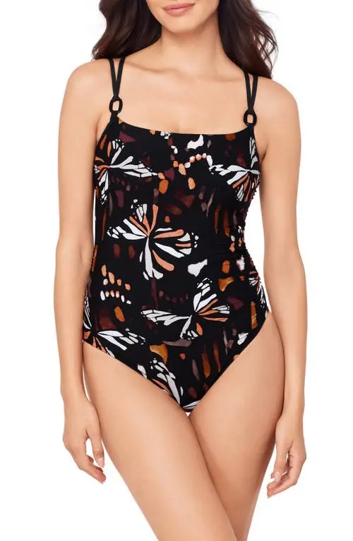 Magicsuit Chrysalis Georgie Underwire One-piece Swimsuit - Black/multi