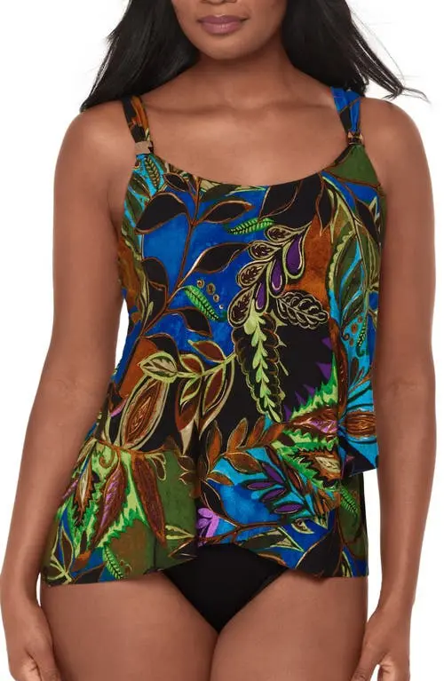 Miraclesuit Amazonia Dazzle Underwire Tankini Top
