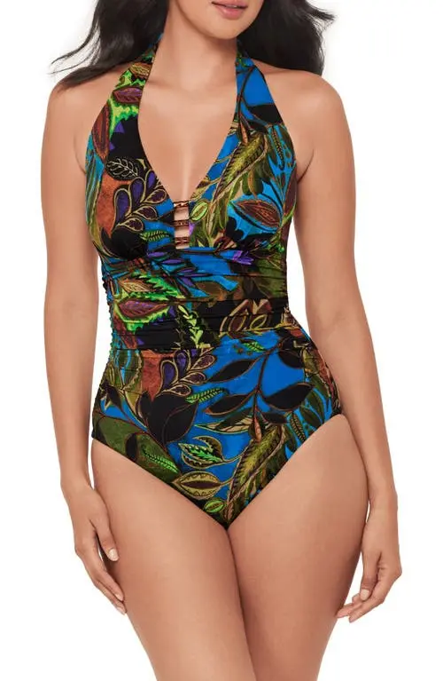 Miraclesuit Theia One-piece Swimsuit - Blue Multi