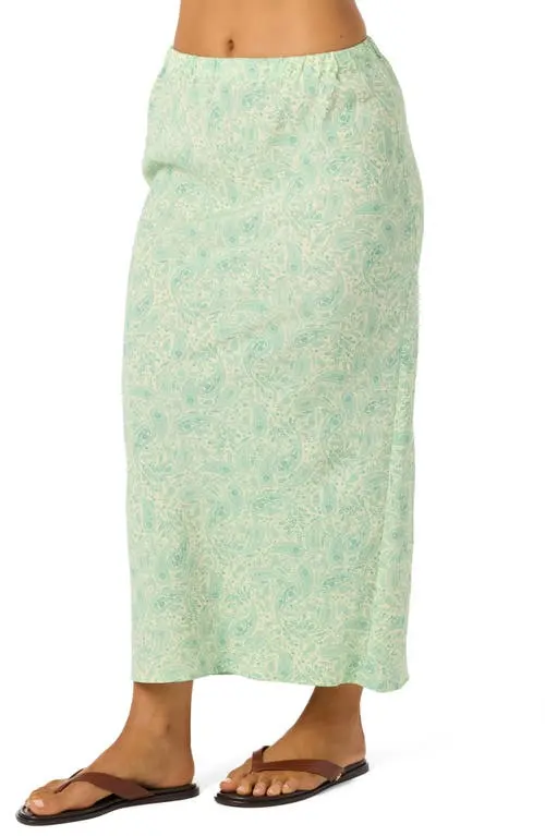O'Neill Paisley Midi Skirt - Citron