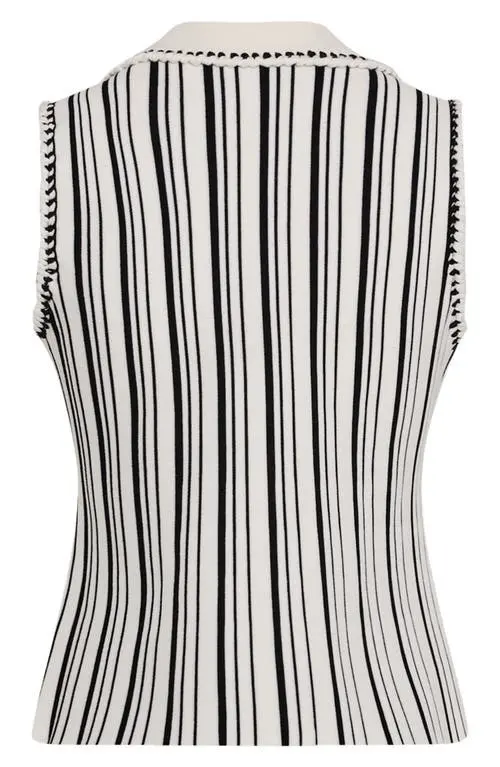 MILLY Kaya Knit Sleeveless Top