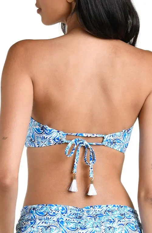 La Blanca Costa Azul Bandeau Bikini Top