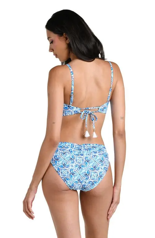 La Blanca Costa Azul Bandeau Bikini Top