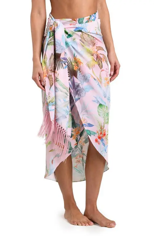 L'Agence Palm Colorful Cover-up Pareo