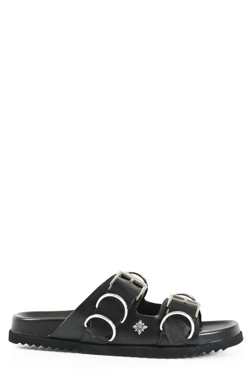 John Richmond Two-strap Sandals With Buckle Hardware