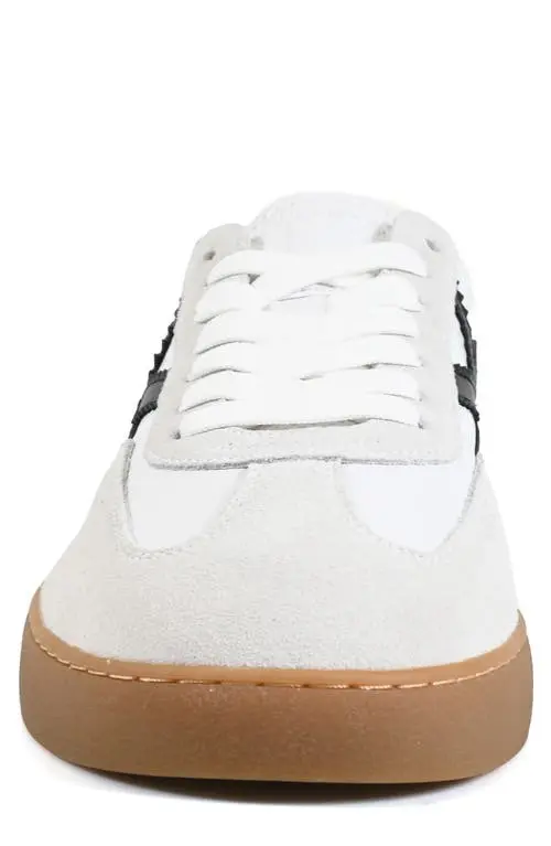 John Richmond Low Top Leather Sneakers - White/black