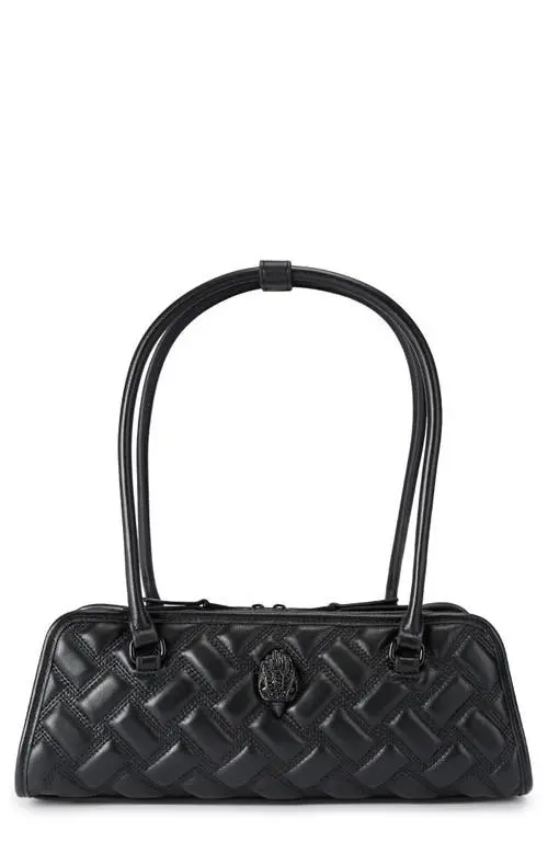 Kurt Geiger Kensington Quilted Shoulder Bag - Black