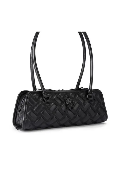 Kurt Geiger Kensington Quilted Shoulder Bag - Black