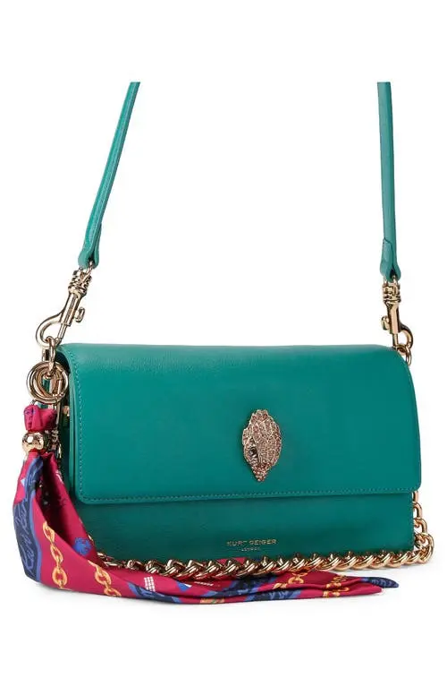 Kurt Geiger Sloane Soft Shoulder Bag - Petrol