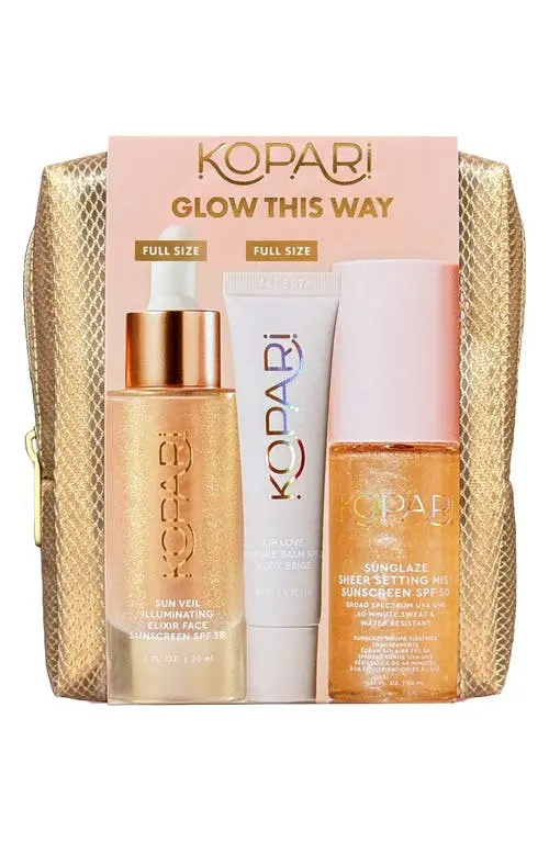 KOPARI BEAUTY Glow This Way Spf Set $82 Value - No Color