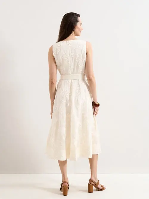 PHASE EIGHT Harley Sleeveless Boat Neck Midi Dress