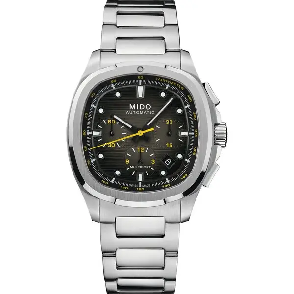 MIDO Multifort Tv Big Date Automatic Watch - Grey