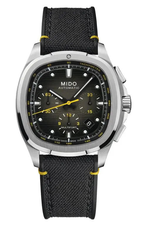 MIDO Multifort Tv Big Date Automatic Watch - Grey