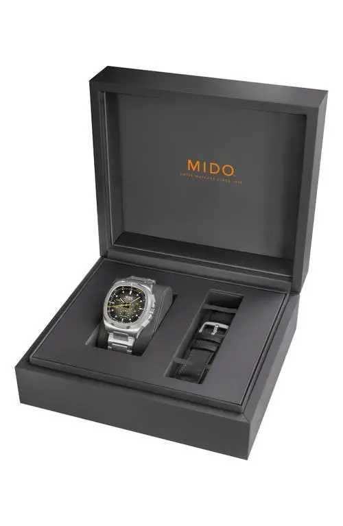 MIDO Multifort Tv Big Date Automatic Watch - Grey