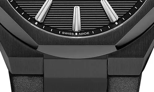 MIDO Multifort 8 One Crown Automatic Rubber Strap Watch - Black