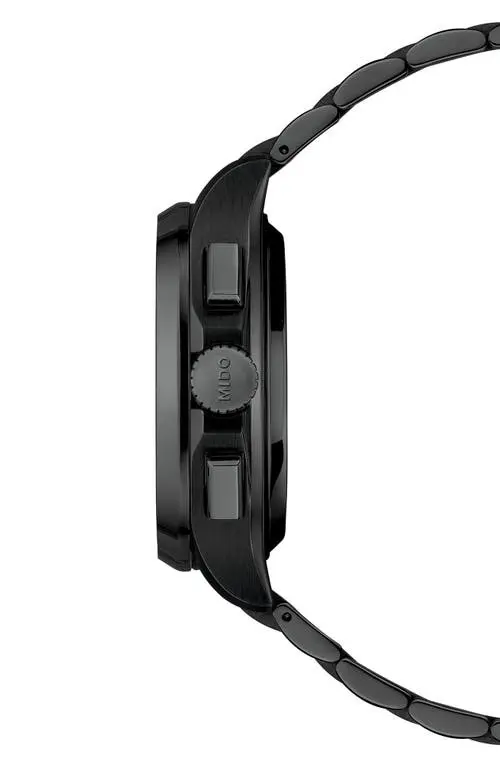 MIDO Multifort Tv Big Date Automatic Watch - Black