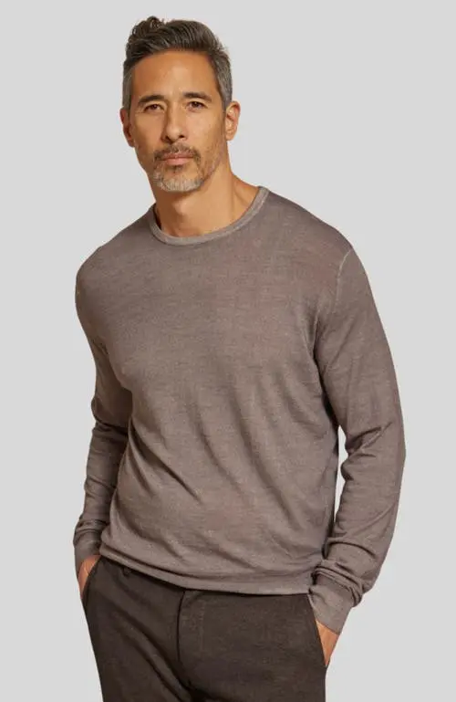 RYE 51 The Banks Long Sleeve Sweater - Fawn