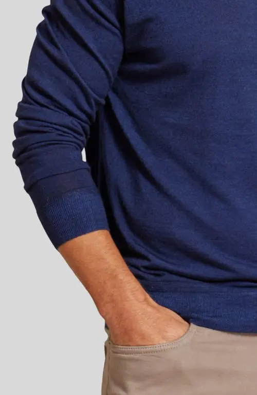 RYE 51 The Banks Long Sleeve Sweater - Navy
