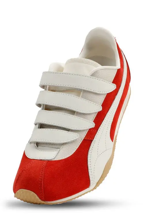 PUMA H-street Strap Sneaker - Candy Apple/warm White
