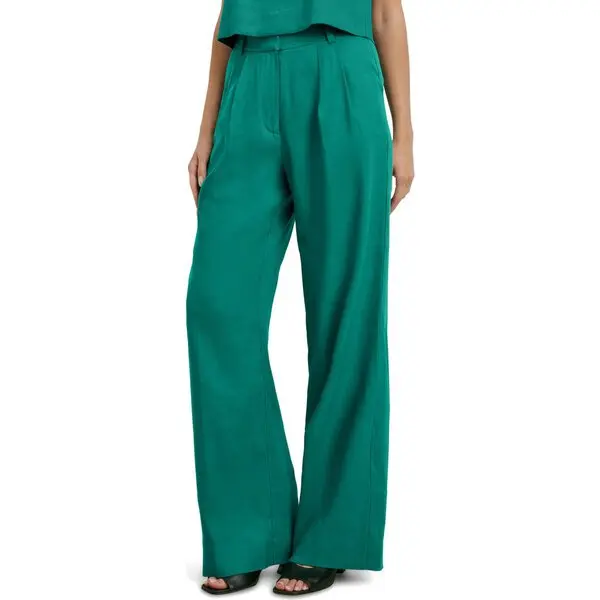 FAVORITE DAUGHTER The Favorite Pant Pleated Wide Leg Trousers