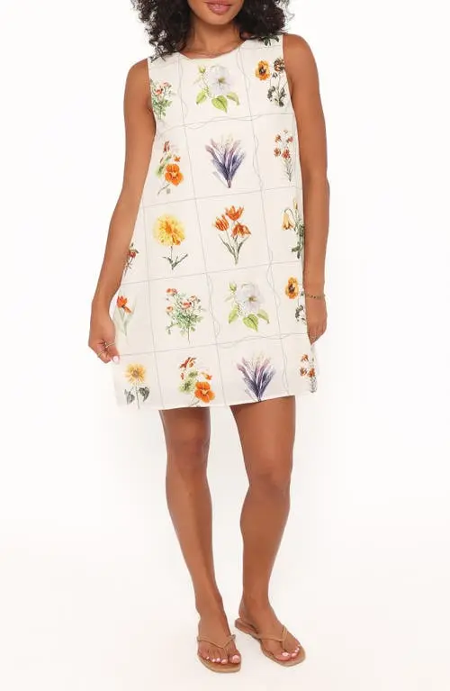 PETAL & PUP Elordi Floral Shift Minidress