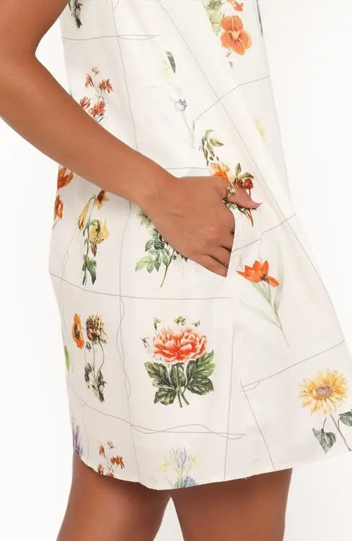 PETAL & PUP Elordi Floral Shift Minidress