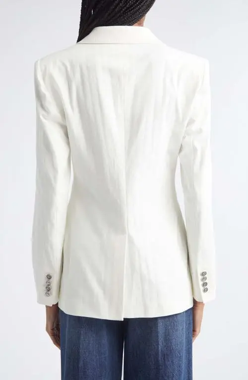Etro Stretch Cotton Jacket With Peak Lapels