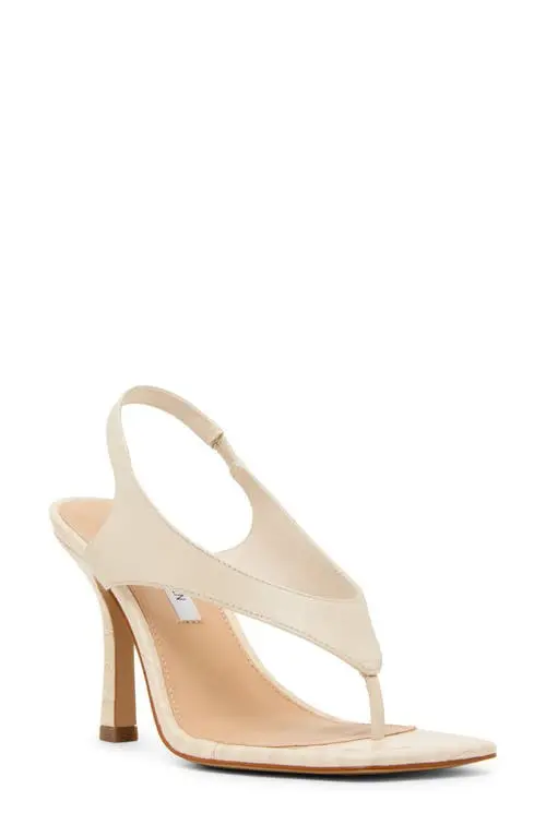 Steve Madden Improv Slingback Sandal - Bone Leather
