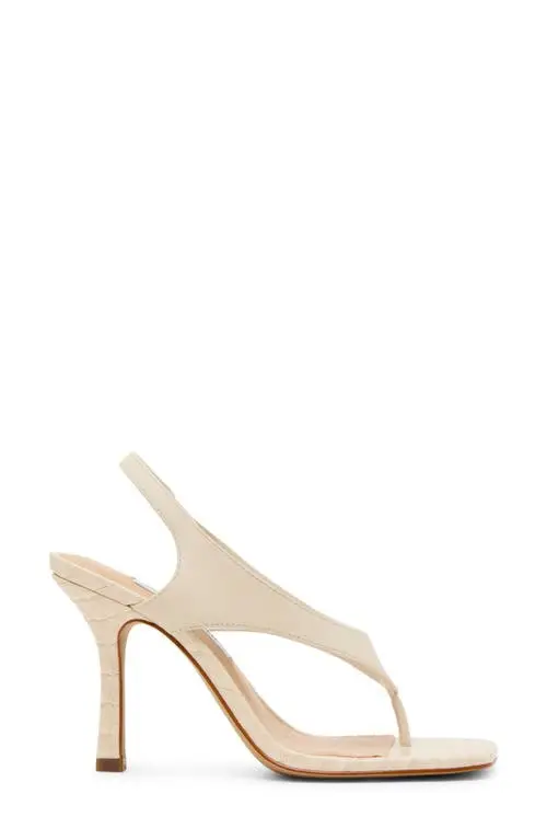 Steve Madden Improv Slingback Sandal - Bone Leather