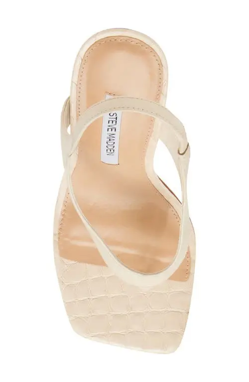 Steve Madden Improv Slingback Sandal - Bone Leather