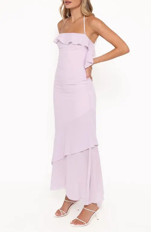 PETAL & PUP Illuka Ruffle Maxi Dress