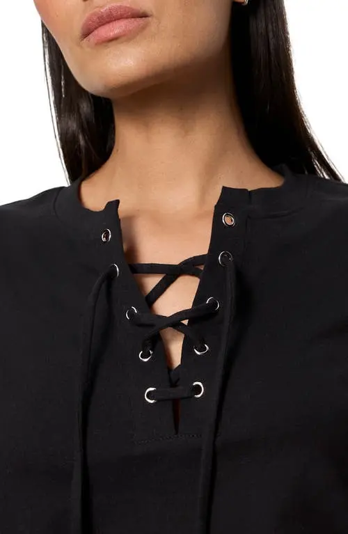 Sanctuary Timeless Lace-up T-shirt