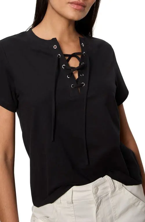 Sanctuary Timeless Lace-up T-shirt