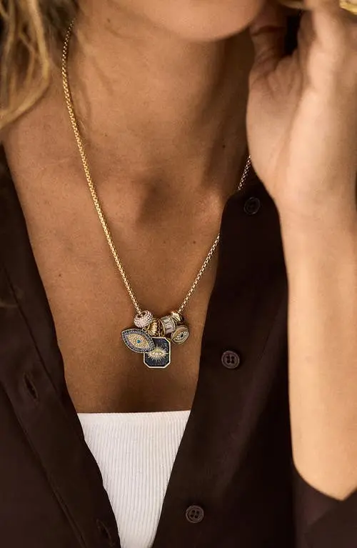 Baublebar Evil Eye Charm Necklace