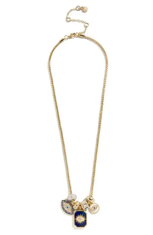 Baublebar Evil Eye Charm Necklace