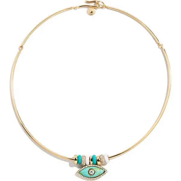 Baublebar Evil Eye Collar Necklace - Turquoise