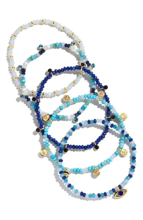 Baublebar Evil Eye Layered Bracelets - Turquoise