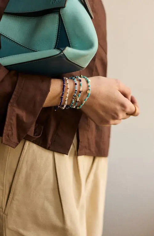 Baublebar Evil Eye Layered Bracelets - Turquoise