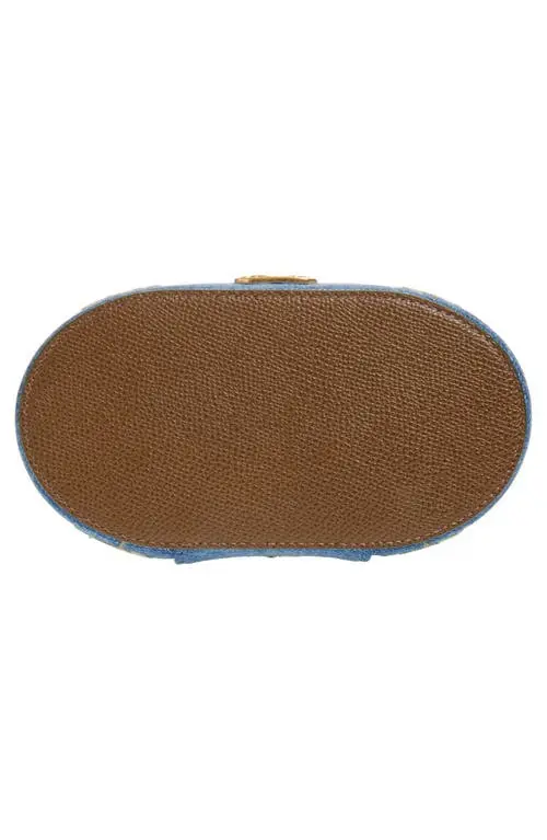Valentino Garavani Vlogo Signature Embroidered Vanity Case