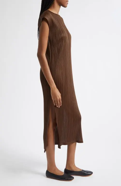 Issey Miyake Pleated Midi Dress